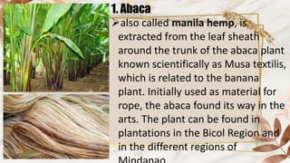 Contemporary arts local materials used in creating | PPTX