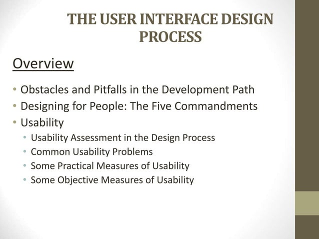Module-2-The UID process- Obstacles, Usability.ppt | Web Development ...