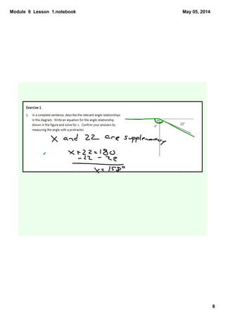 Module 6 lesson 1 | PDF