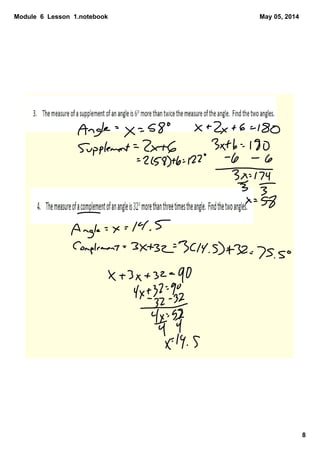 Module 6 lesson 1 | PDF