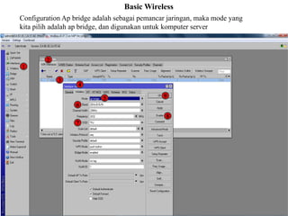 configurasi mikrotik fundamentals | PPTX