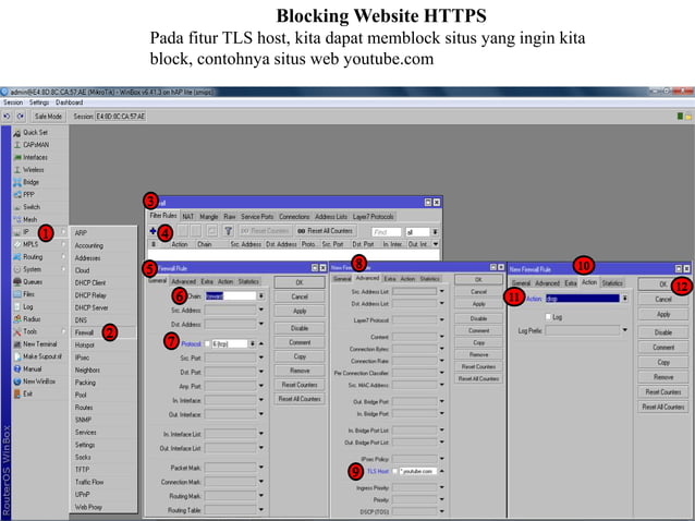 configurasi mikrotik fundamentals | PPTX