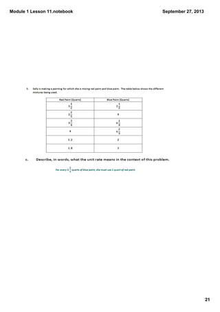 Module 1 lesson 11 | PDF