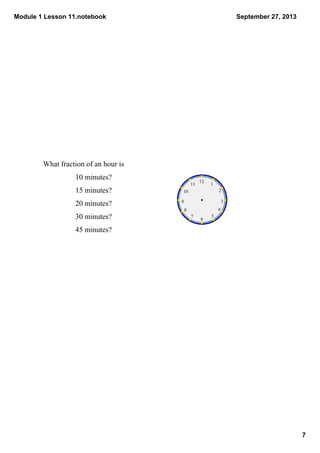 Module 1 lesson 11 | PDF