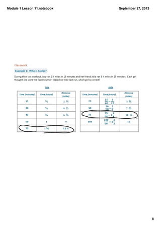 Module 1 lesson 11 | PDF