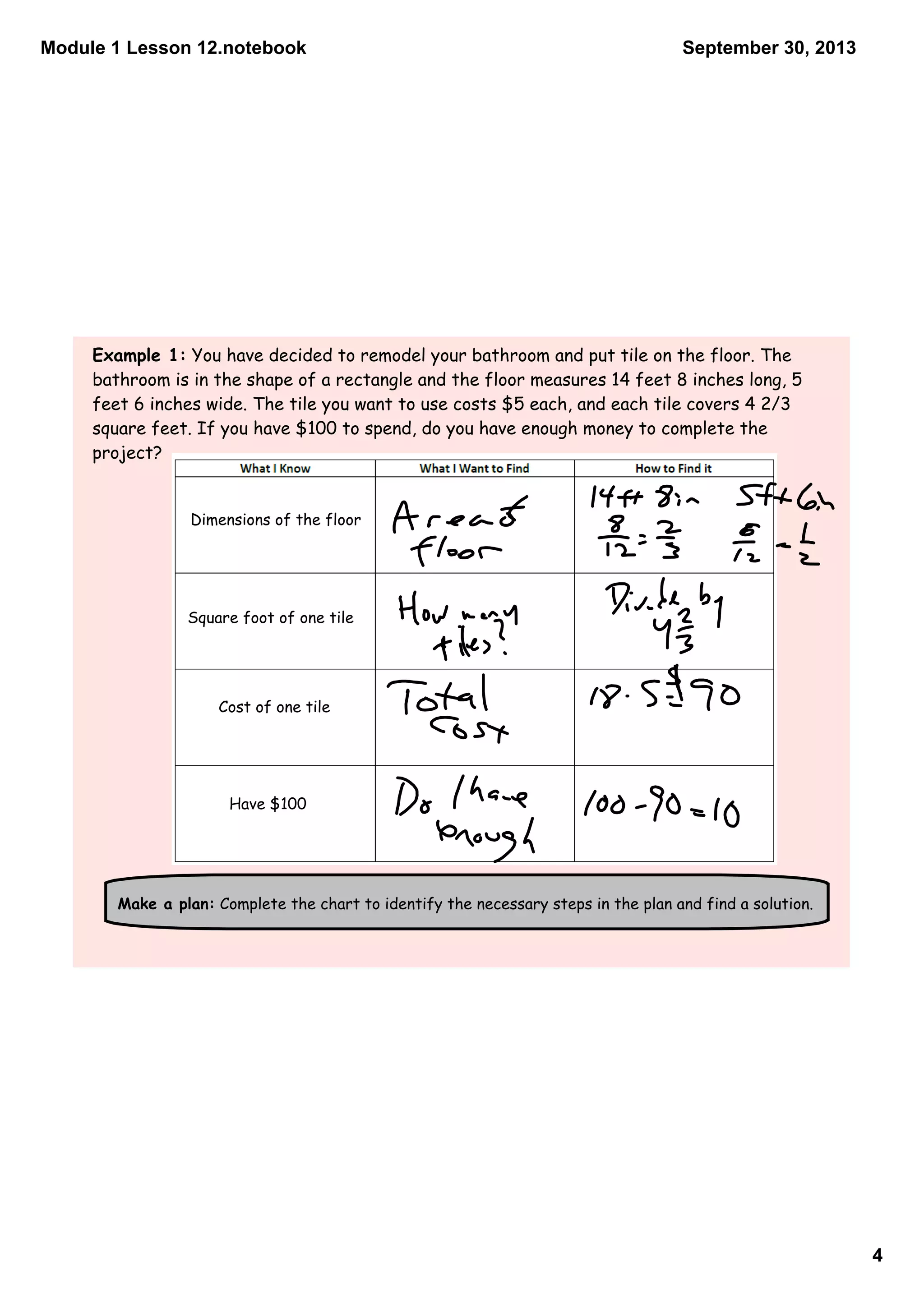 Module 1 lesson 12 | PDF