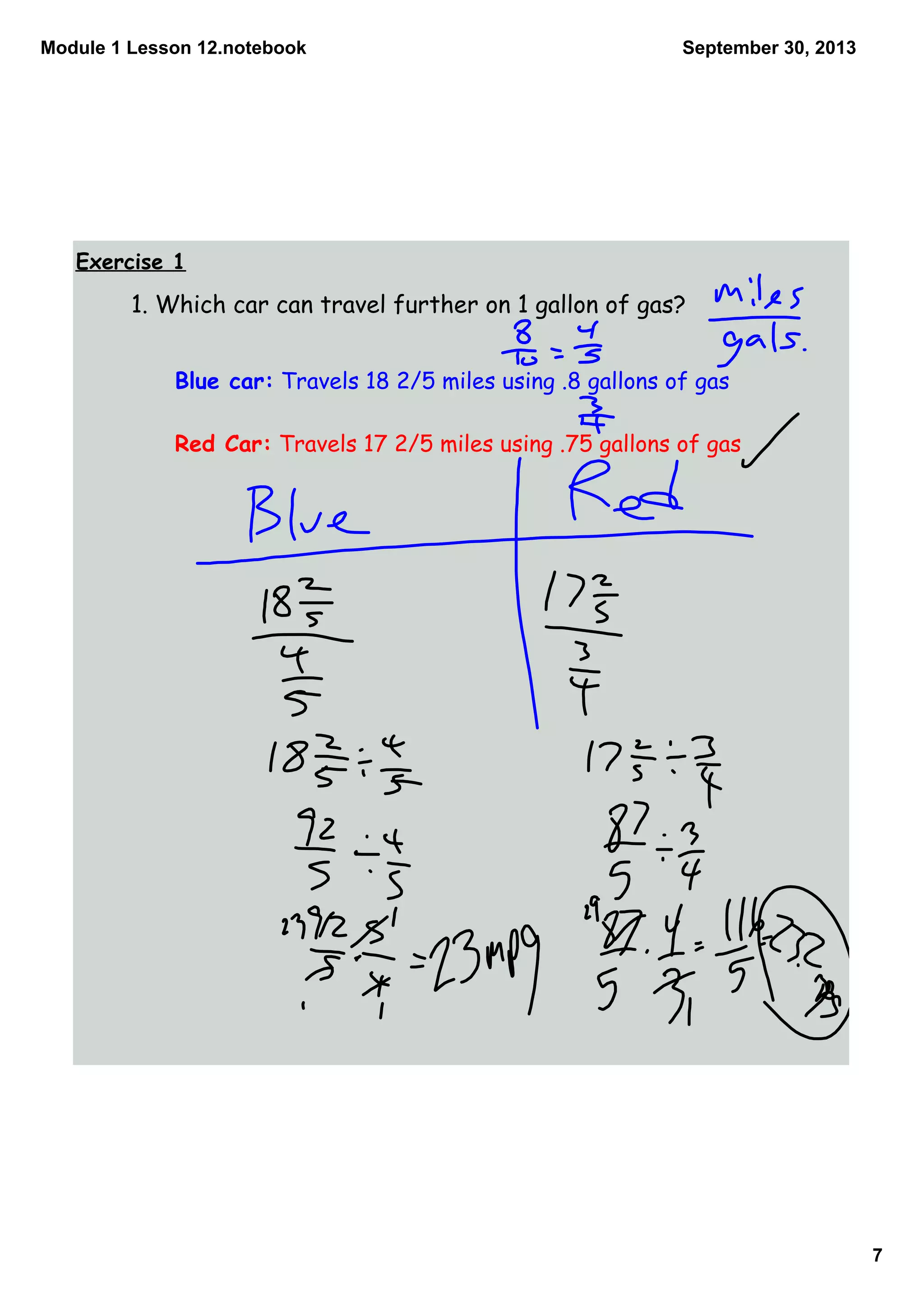 Module 1 lesson 12 | PDF