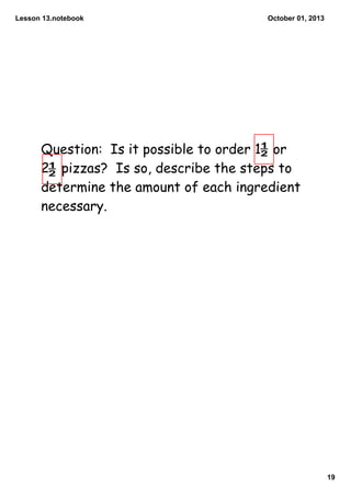 Module 1 lesson 13 | PDF