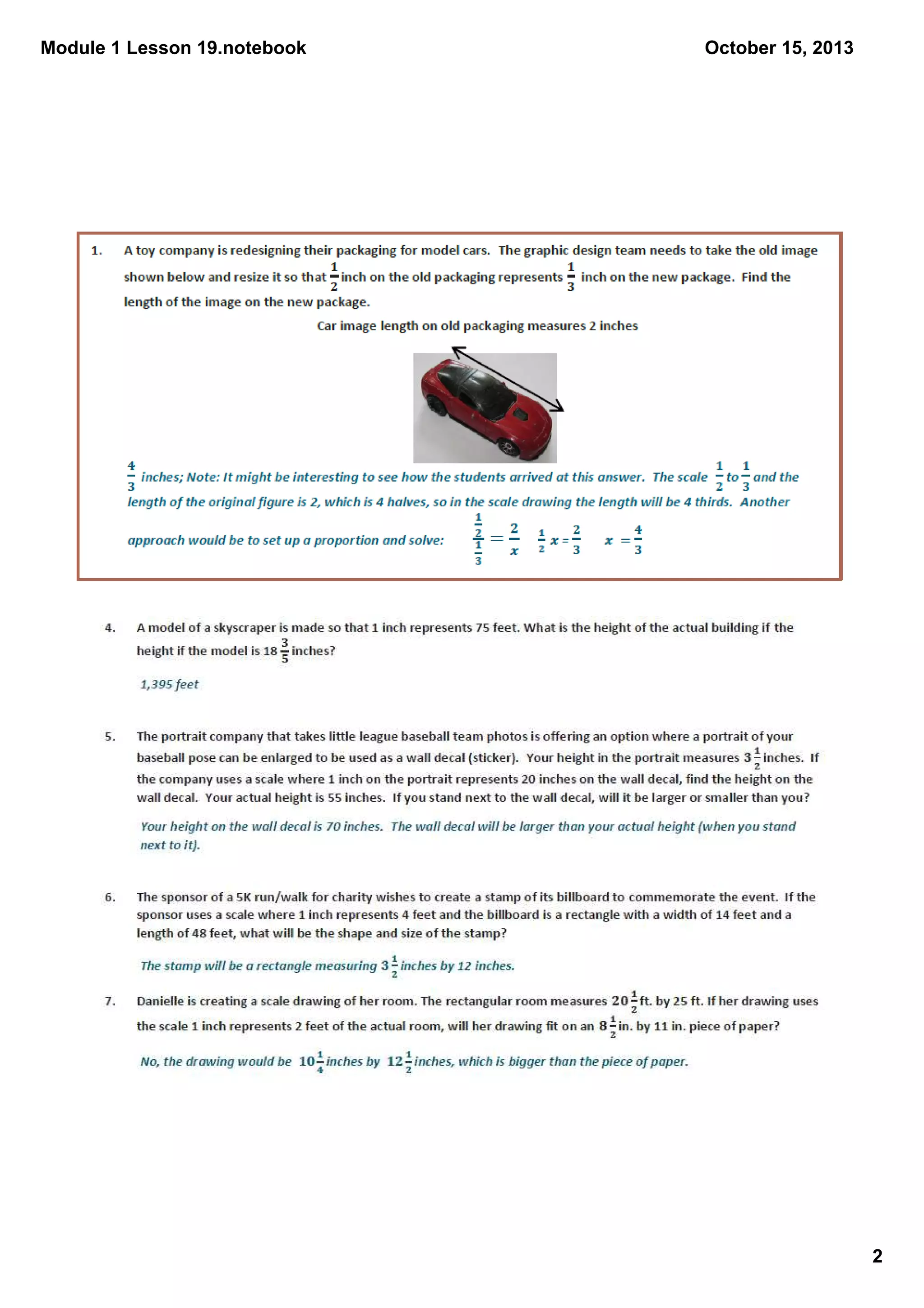 Module 1 lesson 19 | PDF