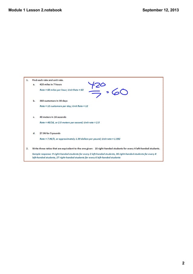 Module 1 lesson 2 | PDF