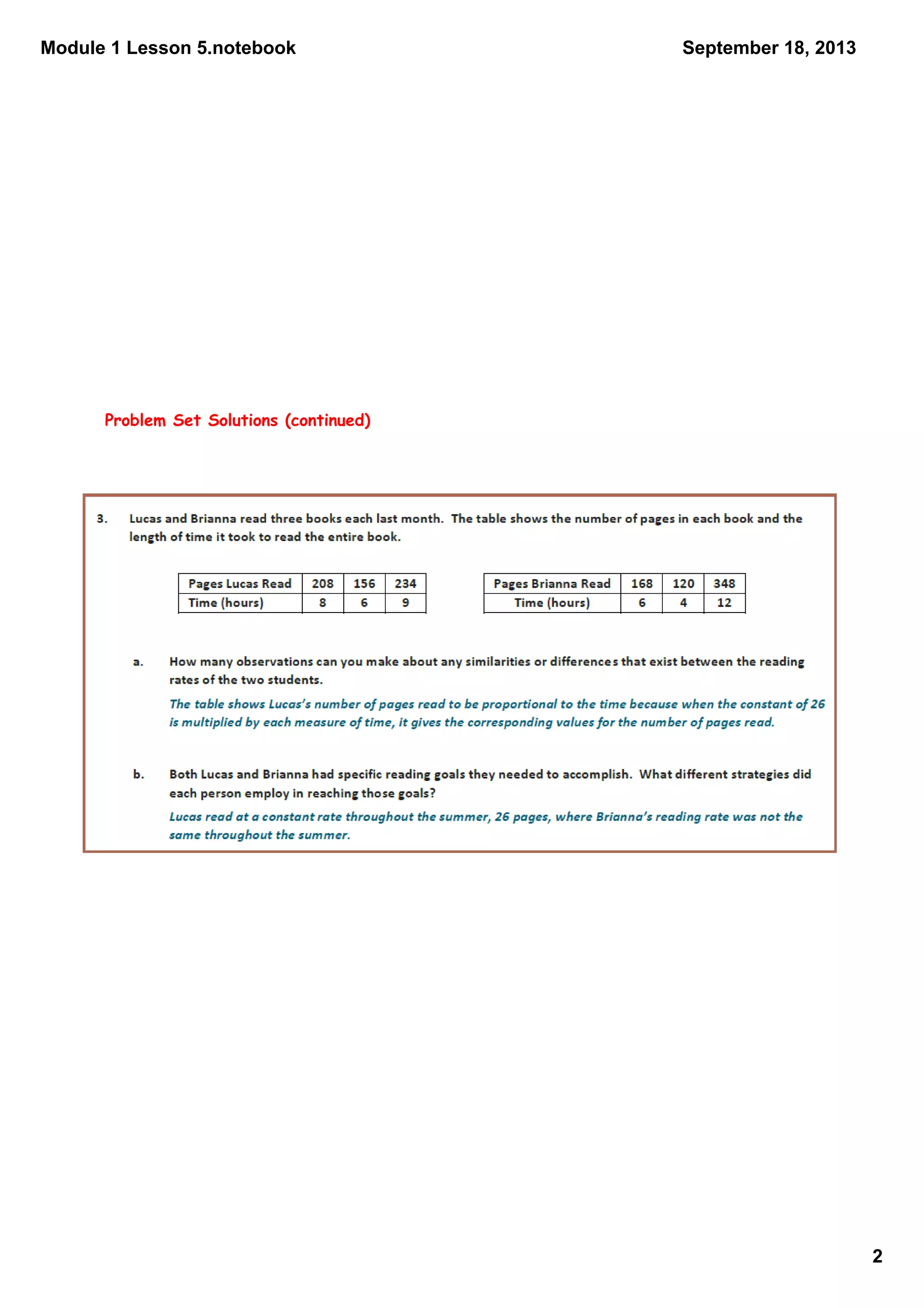 Module 1 lesson 5 | PDF
