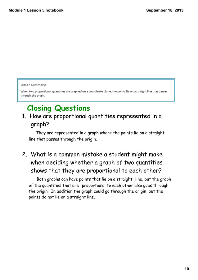 Module 1 lesson 5 | PDF