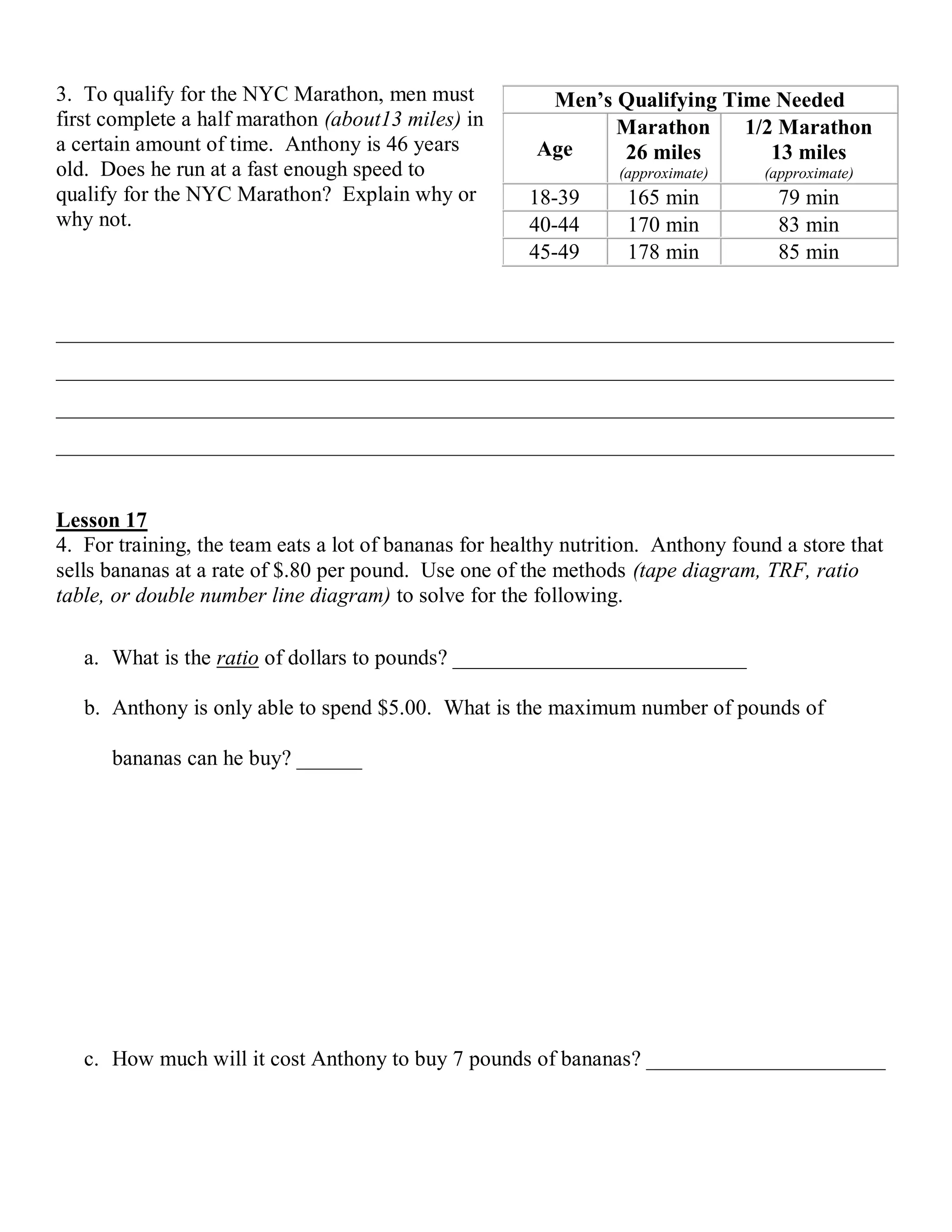 Module 1 Lessons 16-23 Review Packet | PDF