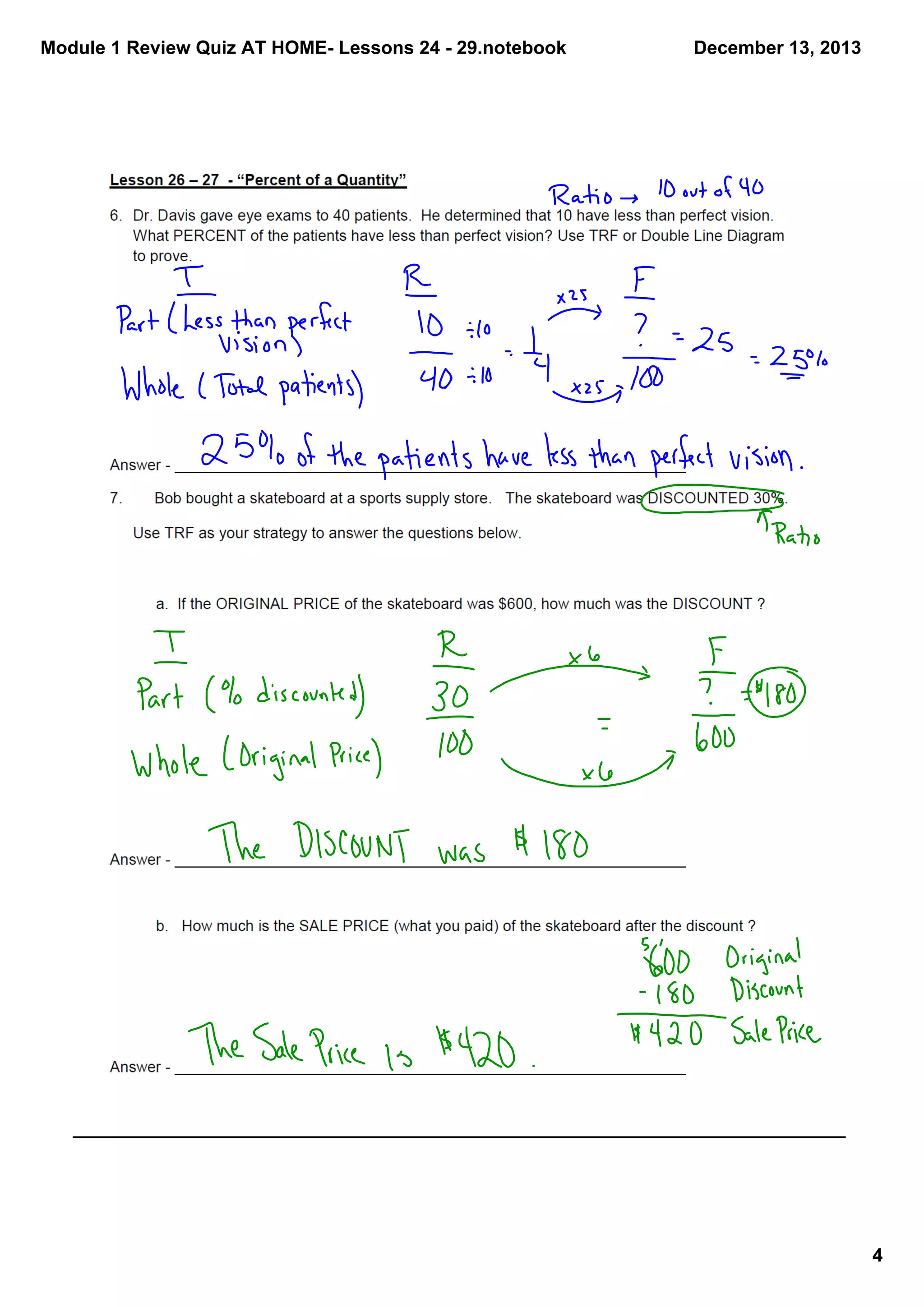 Module 1 lessons 24 28 review (take home) | PDF