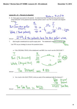Module 1 lessons 24 28 review (take home) | PDF