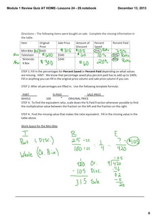 Module 1 lessons 24 28 review (take home) | PDF