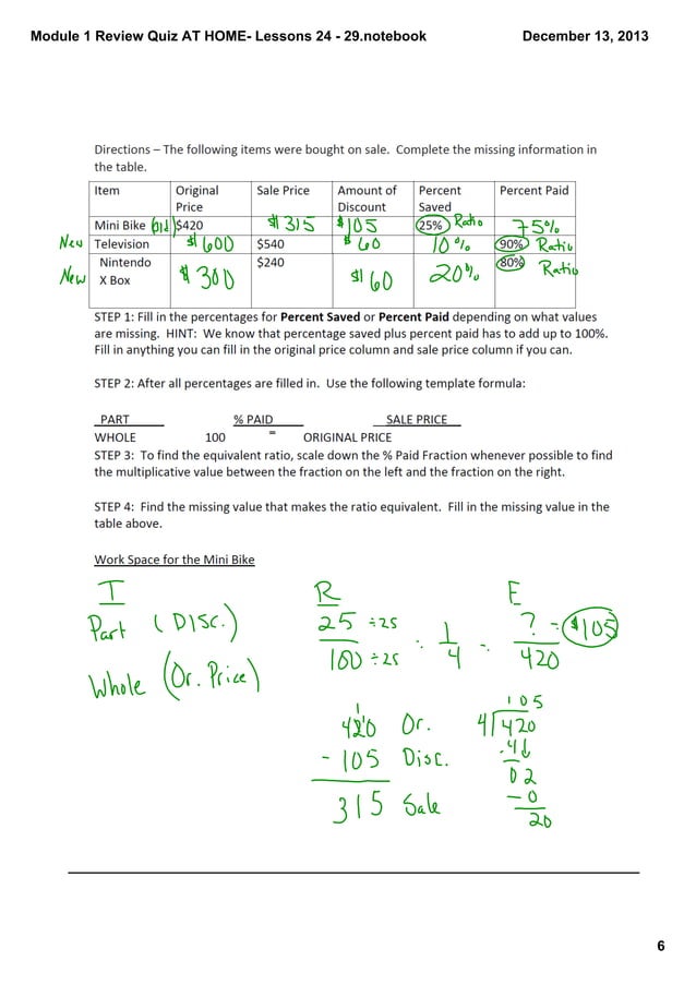 Module 1 lessons 24 28 review (take home) | PDF