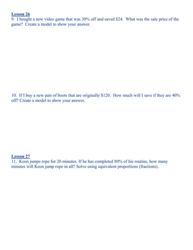 Module 1 lessons 24 29 review | DOCX