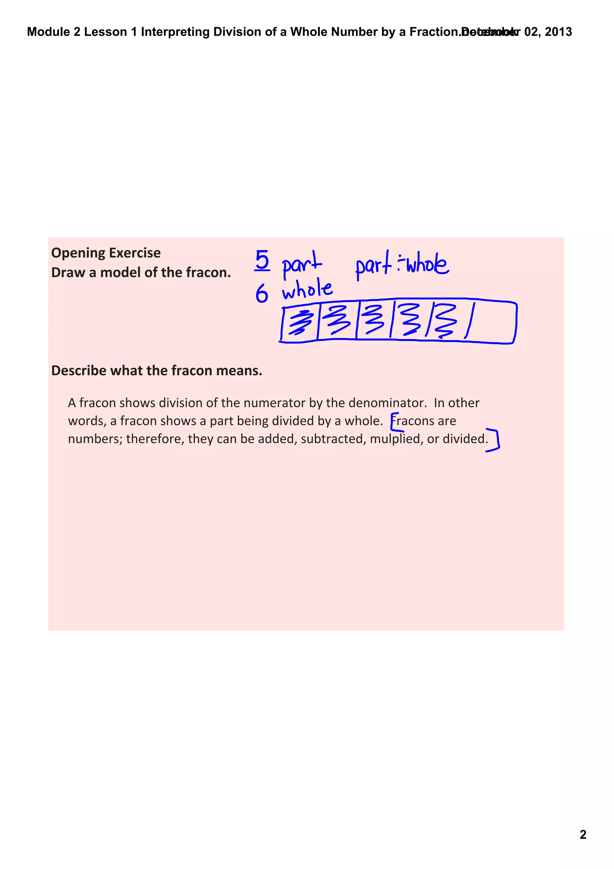 Module 2 lesson 1 | PDF