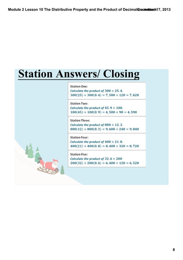 Module 2 lesson 10 | PDF