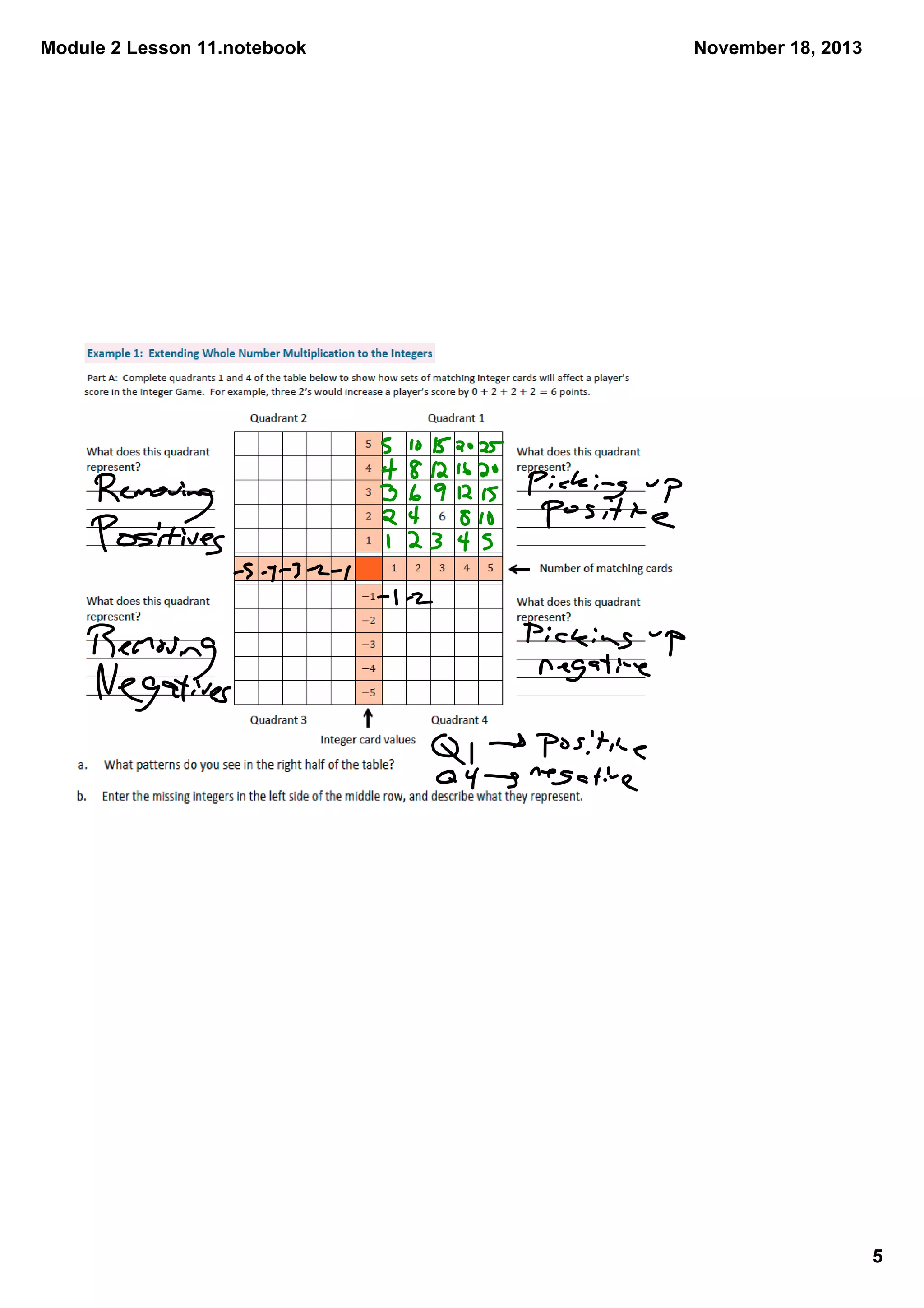 Module 2 lesson 11 | PDF