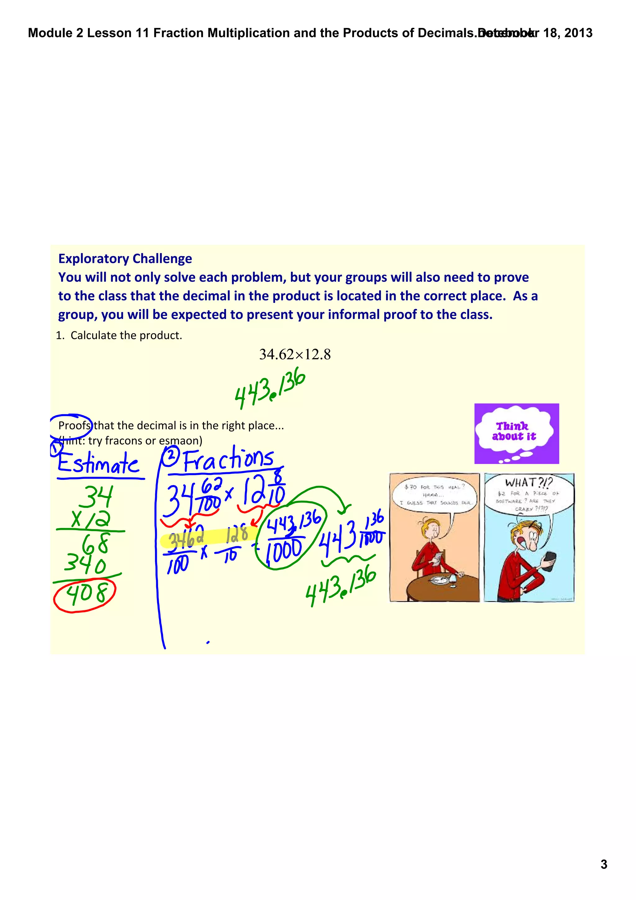 Module 2 lesson 11 | PDF