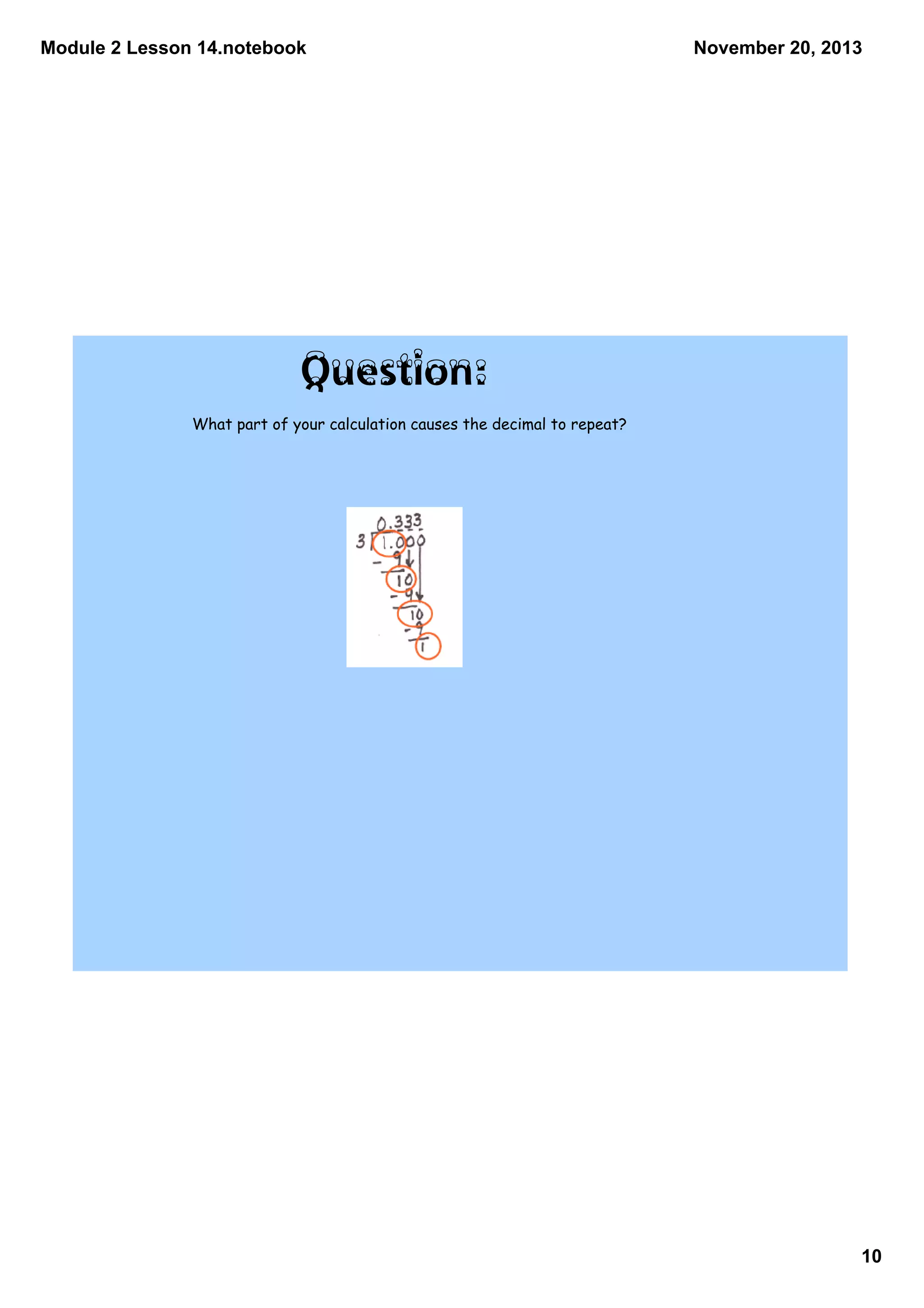 Module 2 lesson 14 | PDF