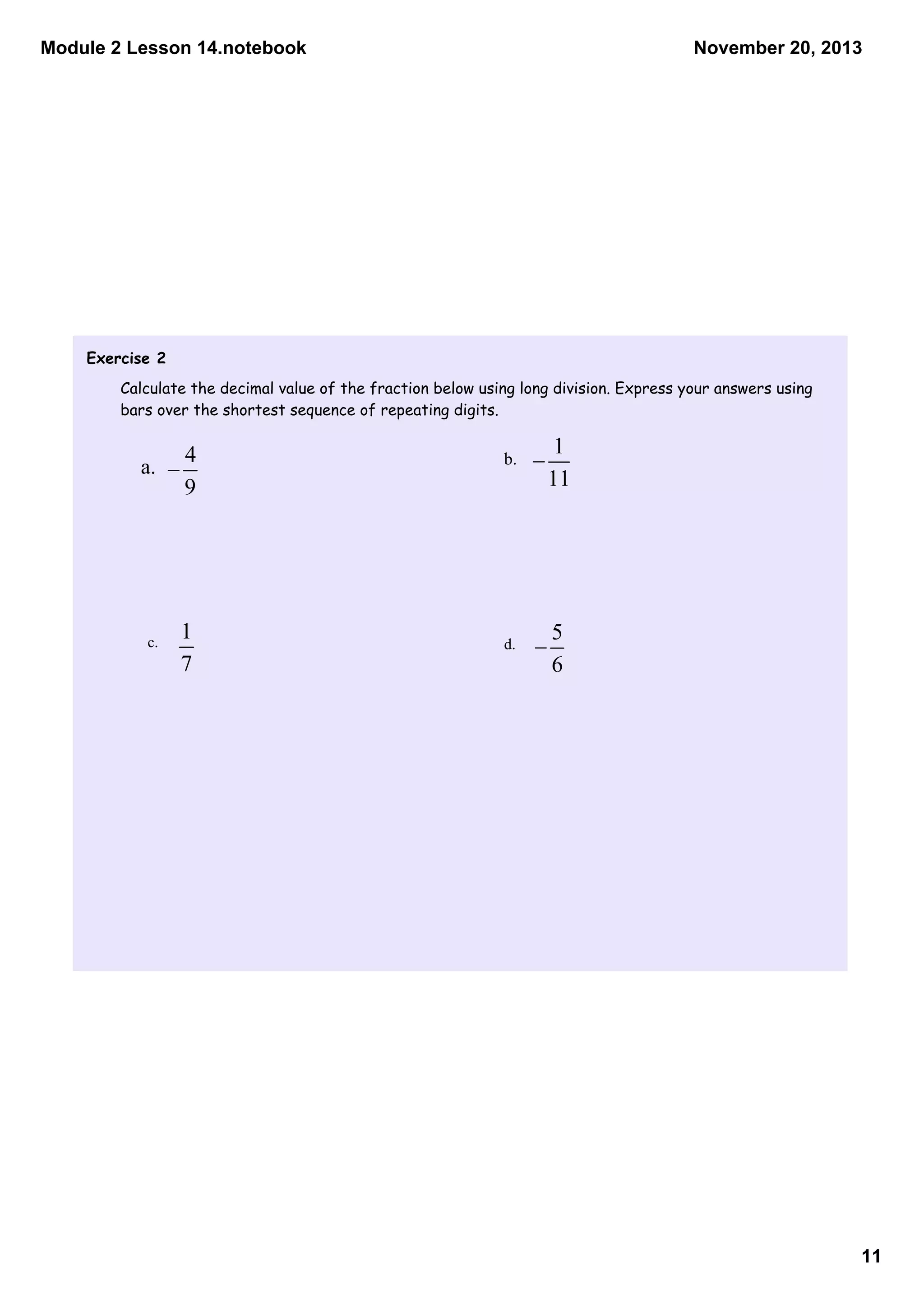 Module 2 lesson 14 | PDF