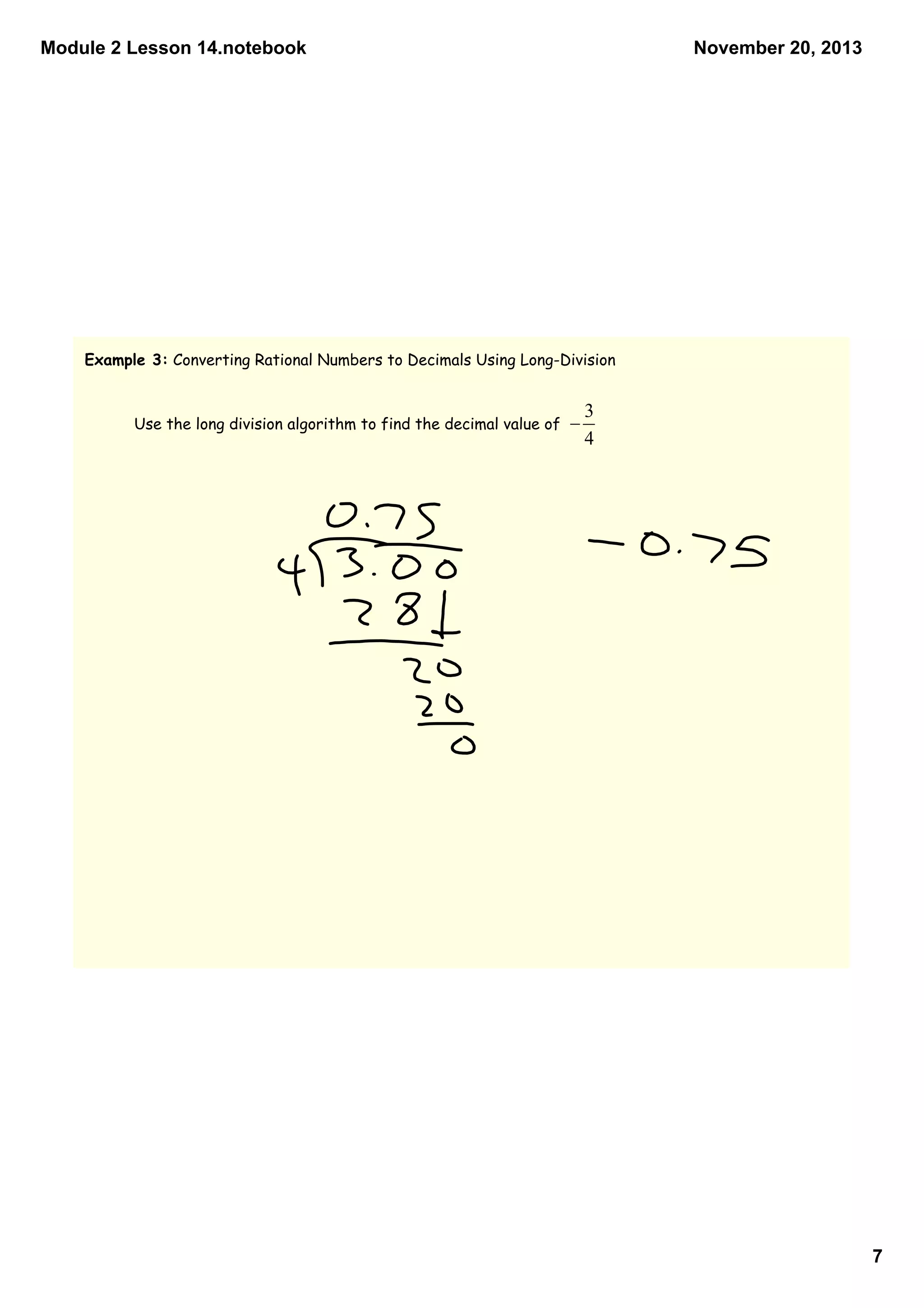 Module 2 lesson 14 | PDF