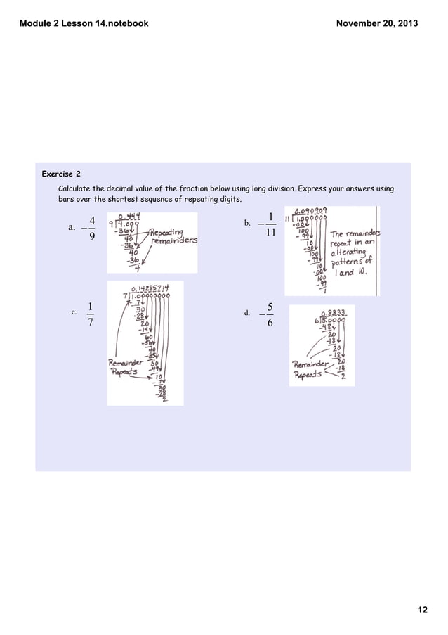 Module 2 lesson 14 | PDF