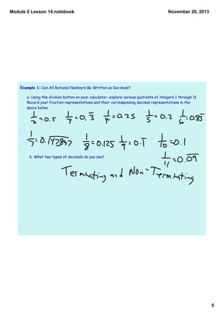 Module 2 lesson 14 | PDF