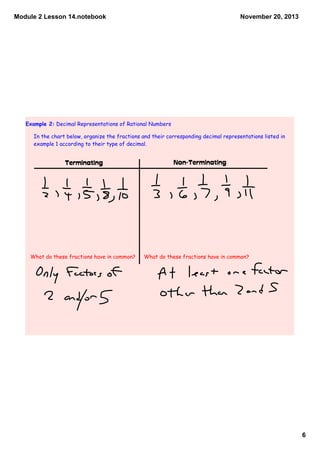 Module 2 lesson 14 | PDF
