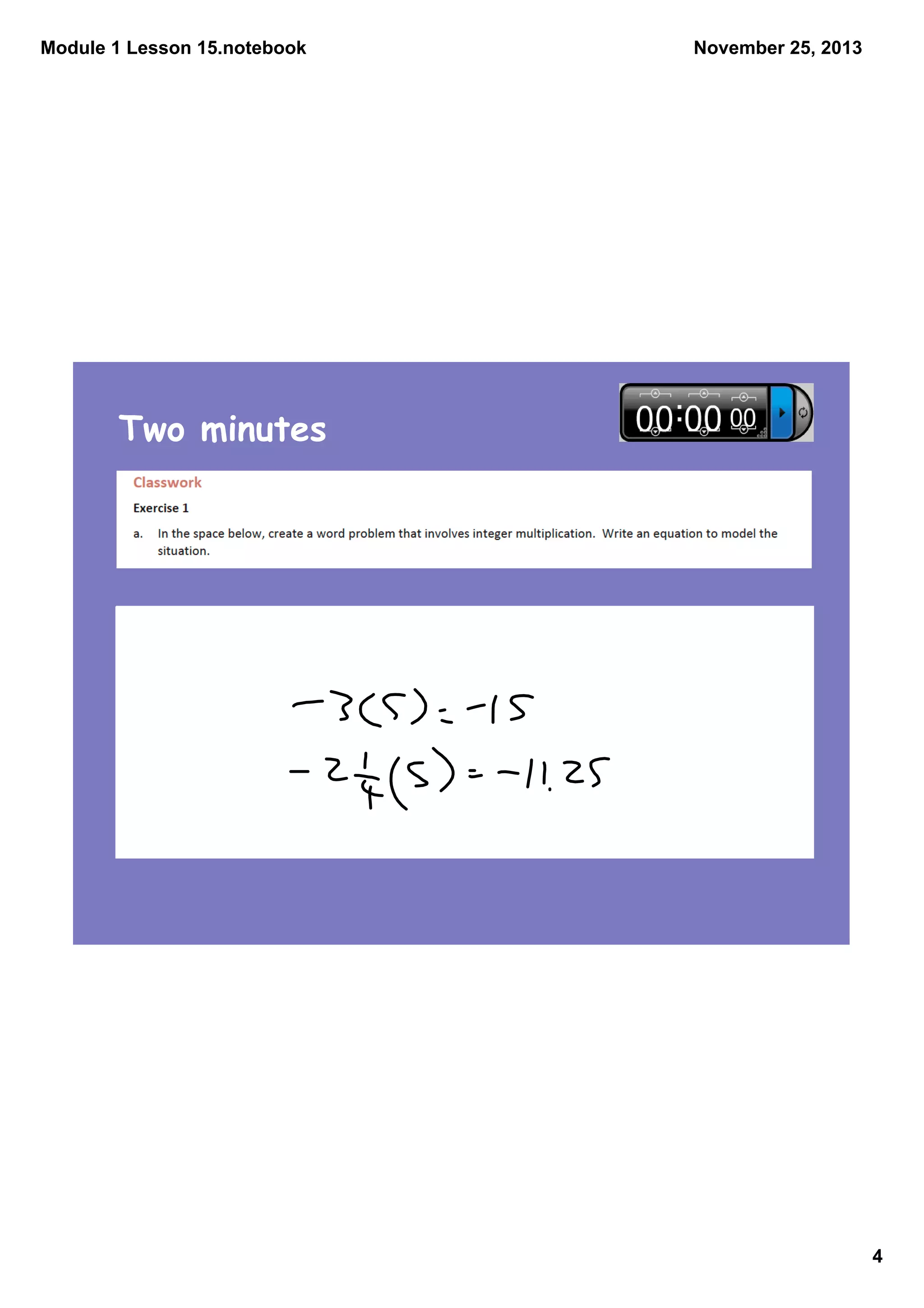 Module 2 lesson 15 | PDF