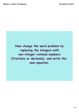 Module 2 lesson 15 | PDF