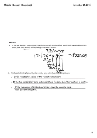 Module 2 lesson 15 | PDF