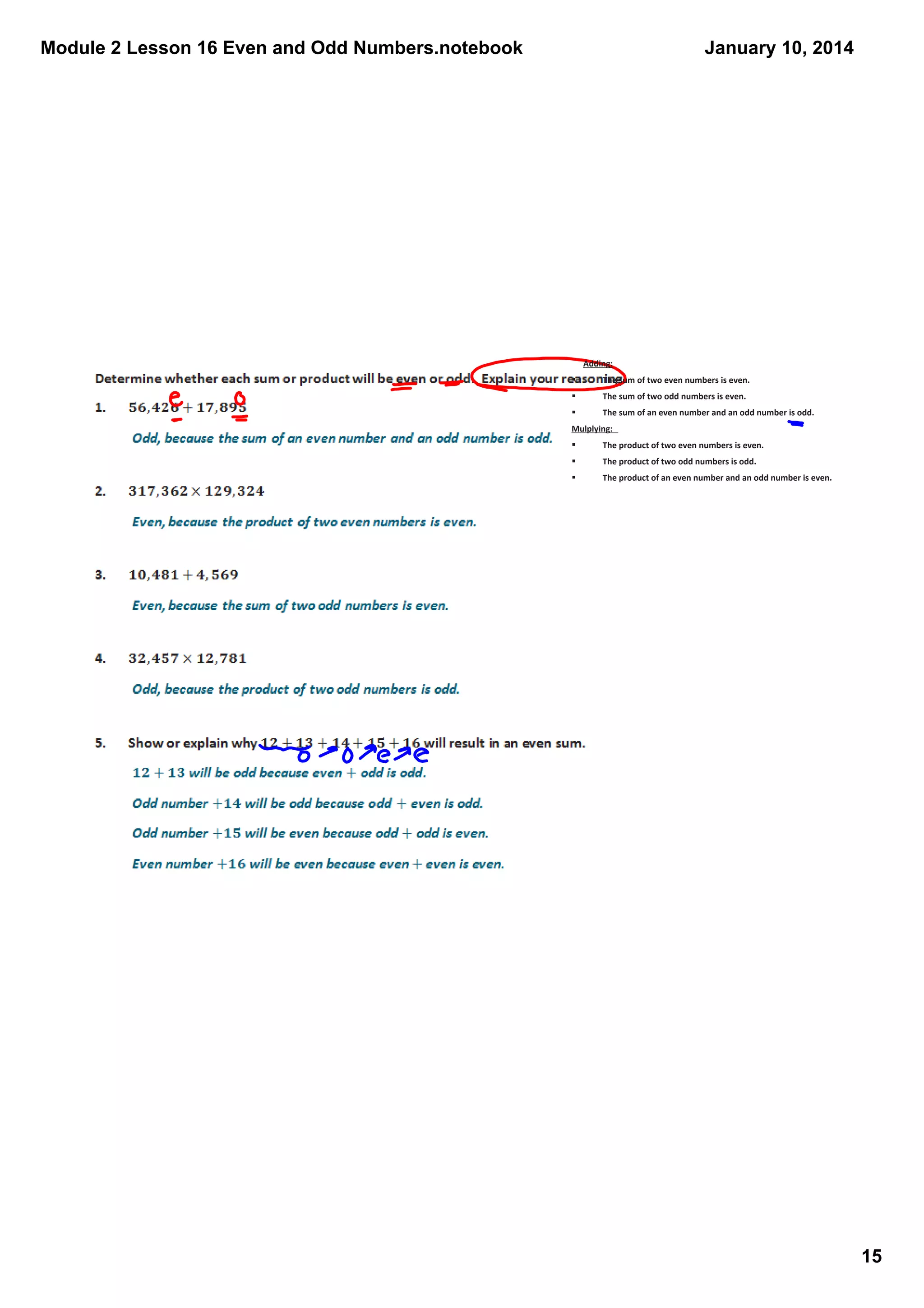 Module 2 lesson 16 | PDF