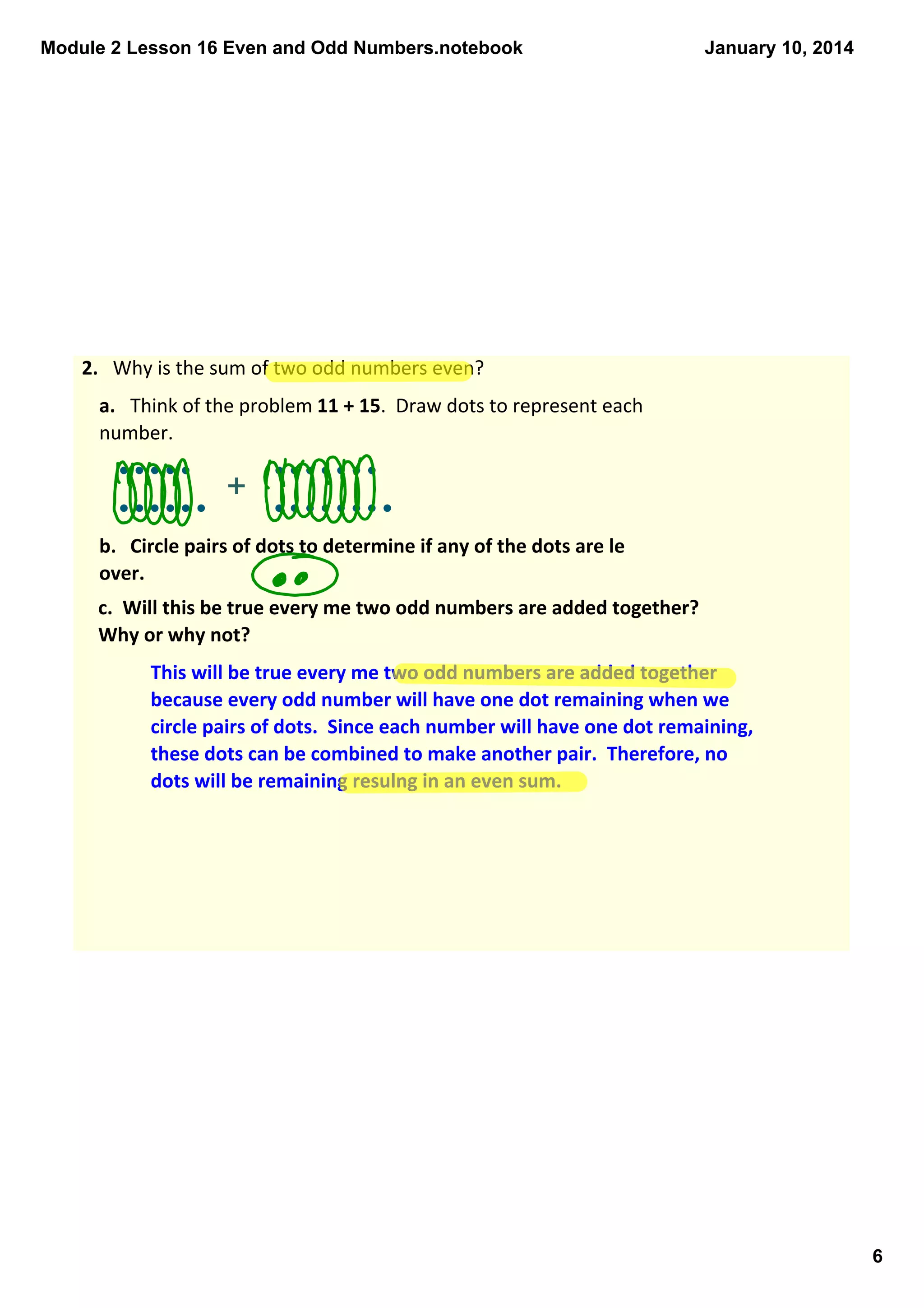 Module 2 lesson 16 | PDF