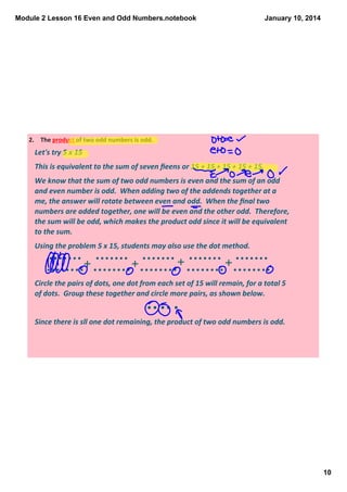 Module 2 lesson 16 | PDF