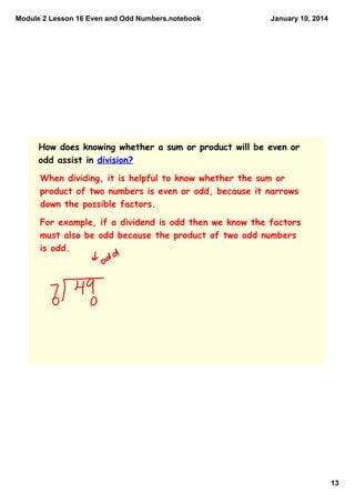 Module 2 lesson 16 | PDF