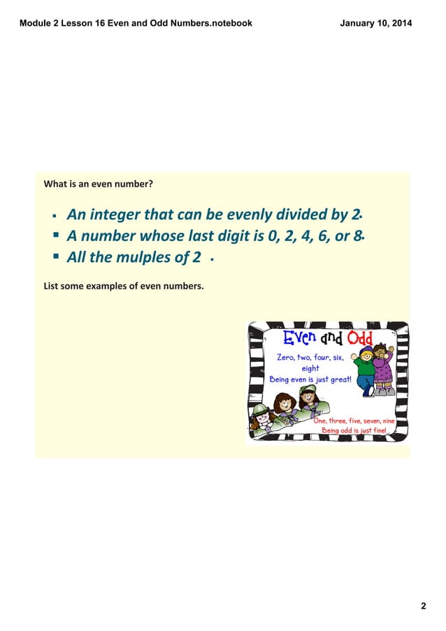 Module 2 lesson 16 | PDF | Free Download