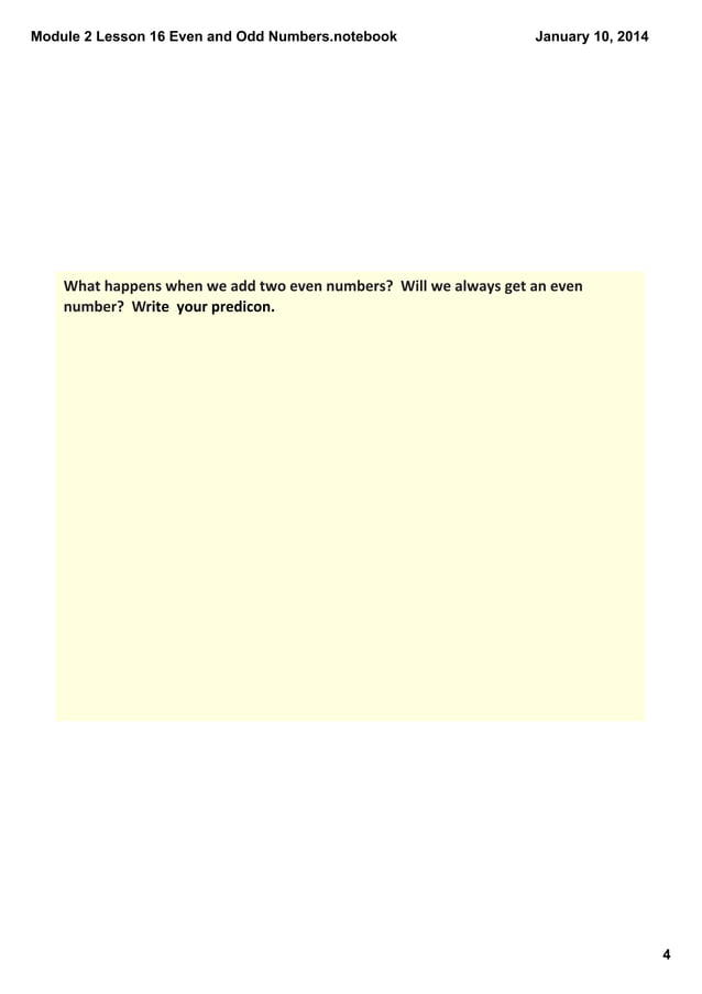 Module 2 lesson 16 | PDF