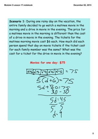Module 2 lesson 17 | PDF