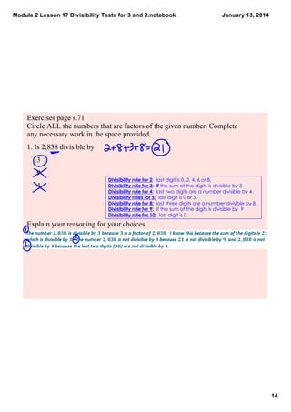 Module 2 lesson 17 | PDF