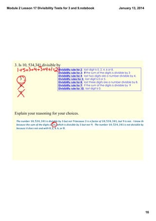 Module 2 lesson 17 | PDF