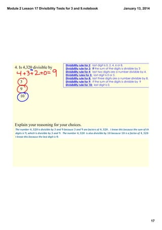 Module 2 lesson 17 | PDF