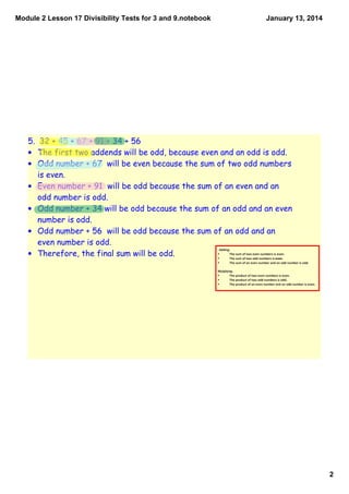 Module 2 lesson 17 | PDF