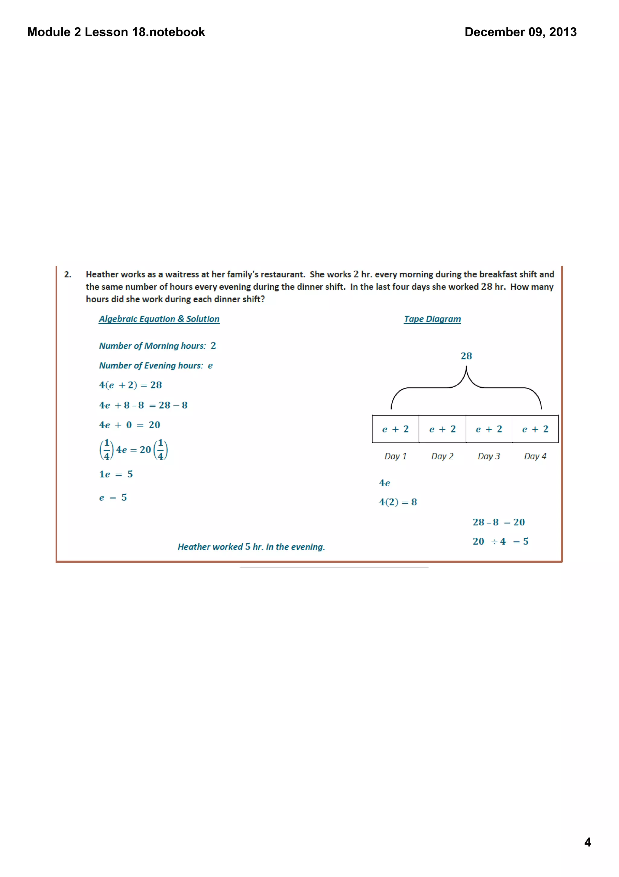 Module 2 lesson 18 | PDF
