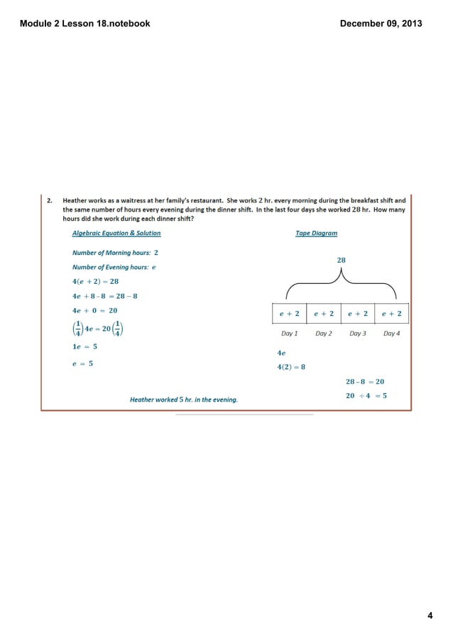 Module 2 lesson 18 | PDF