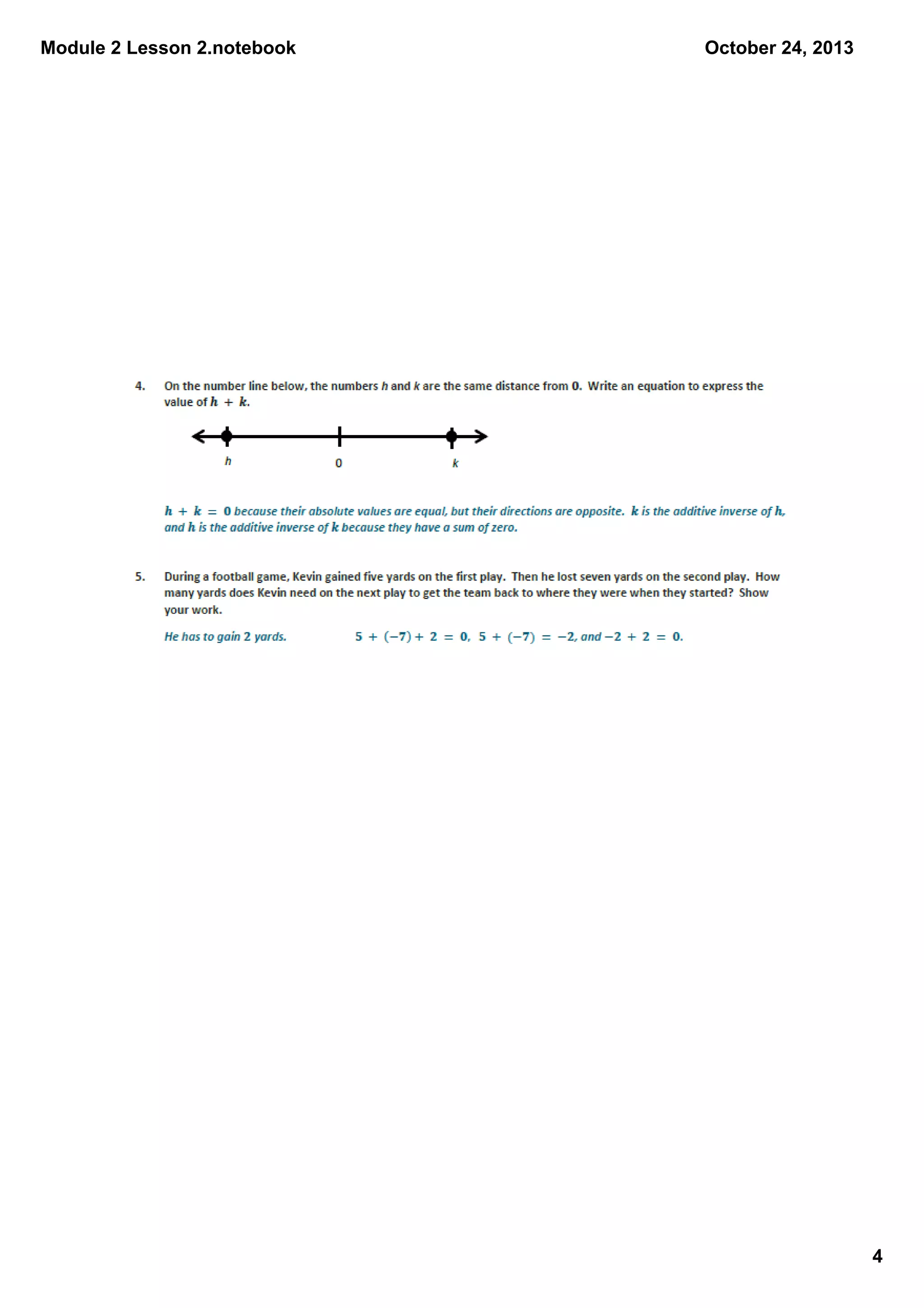 Module 2 lesson 2 | PDF