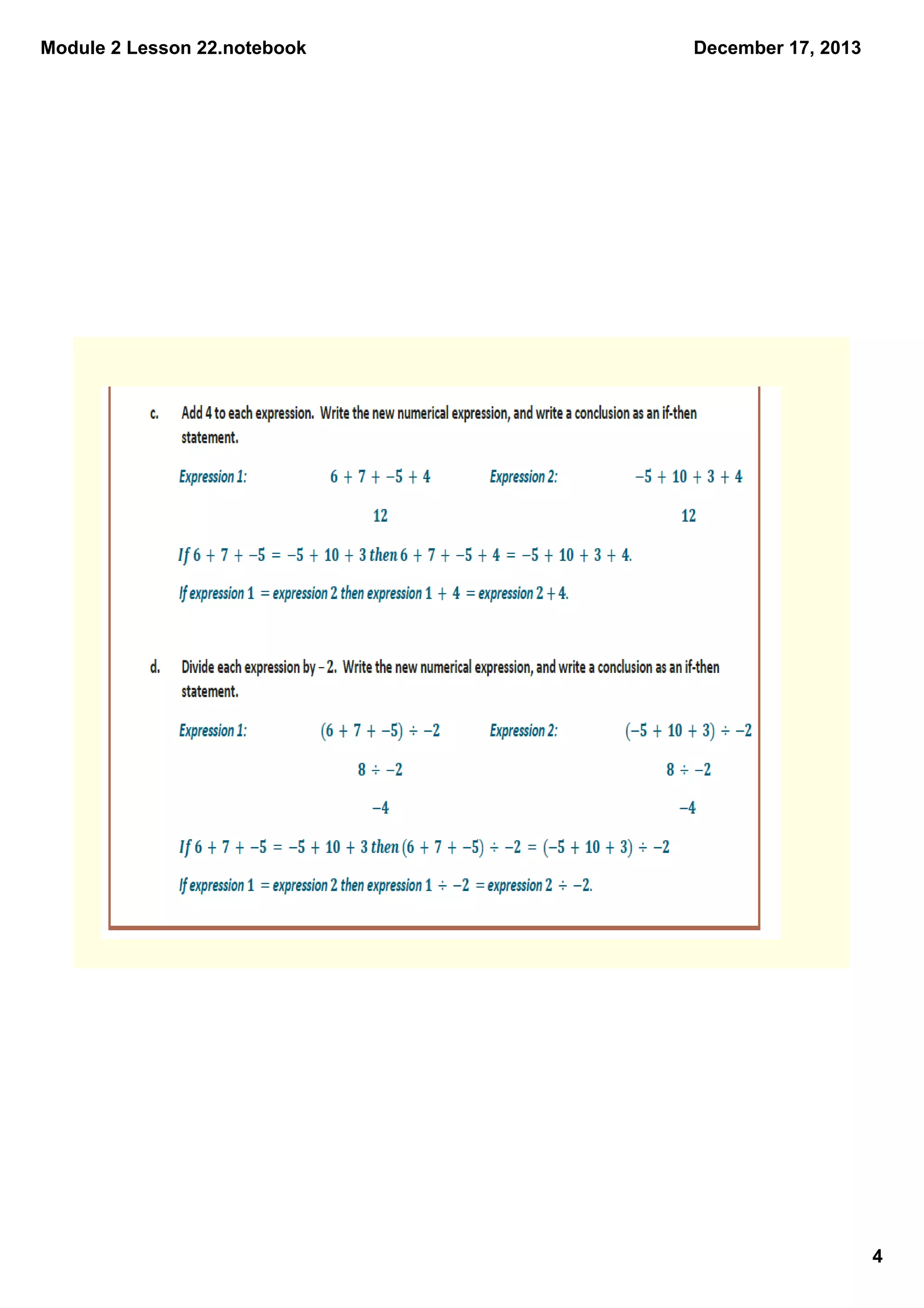 Module 2 lesson 22 | PDF